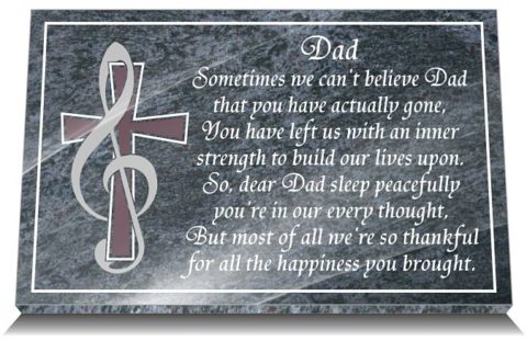 Father Loss Poem Memorial | Personalized in Stone 2020