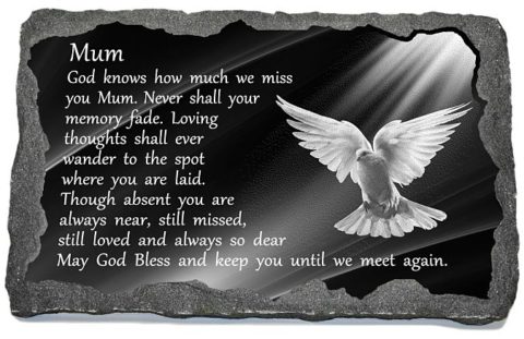 Dove Memorial Ornaments for Graves | Lifetime Gift 2020